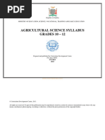 JS Syllabus Agricultural Science 2024 | PDF | Agriculture | Learning