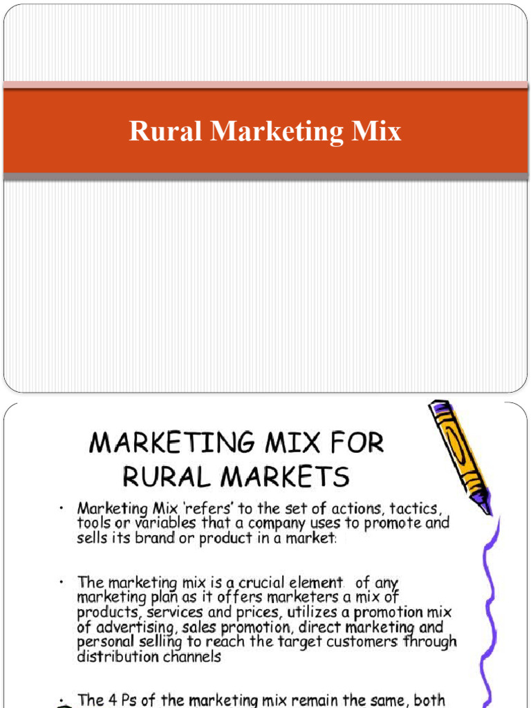 Unit 3- Rural Marketing Mix and STP | PDF | Market Segmentation | Marketing