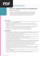 Misoprostol FIGO 2023 - Português | PDF | Aborto | Parto