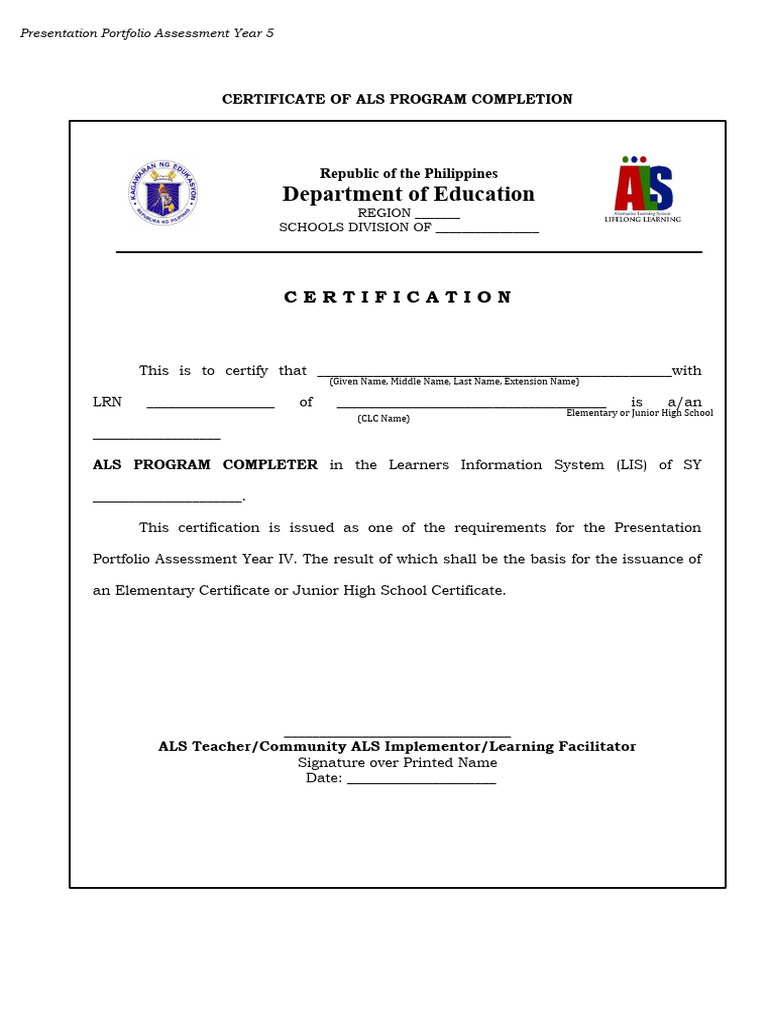 PPA-5-Certificate-of-ALS-Program-Completion | PDF