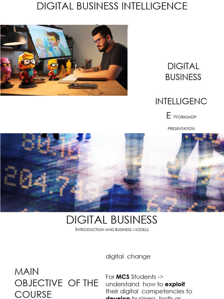Digital Business Intelligence Workshop | PDF | Return On Investment ...