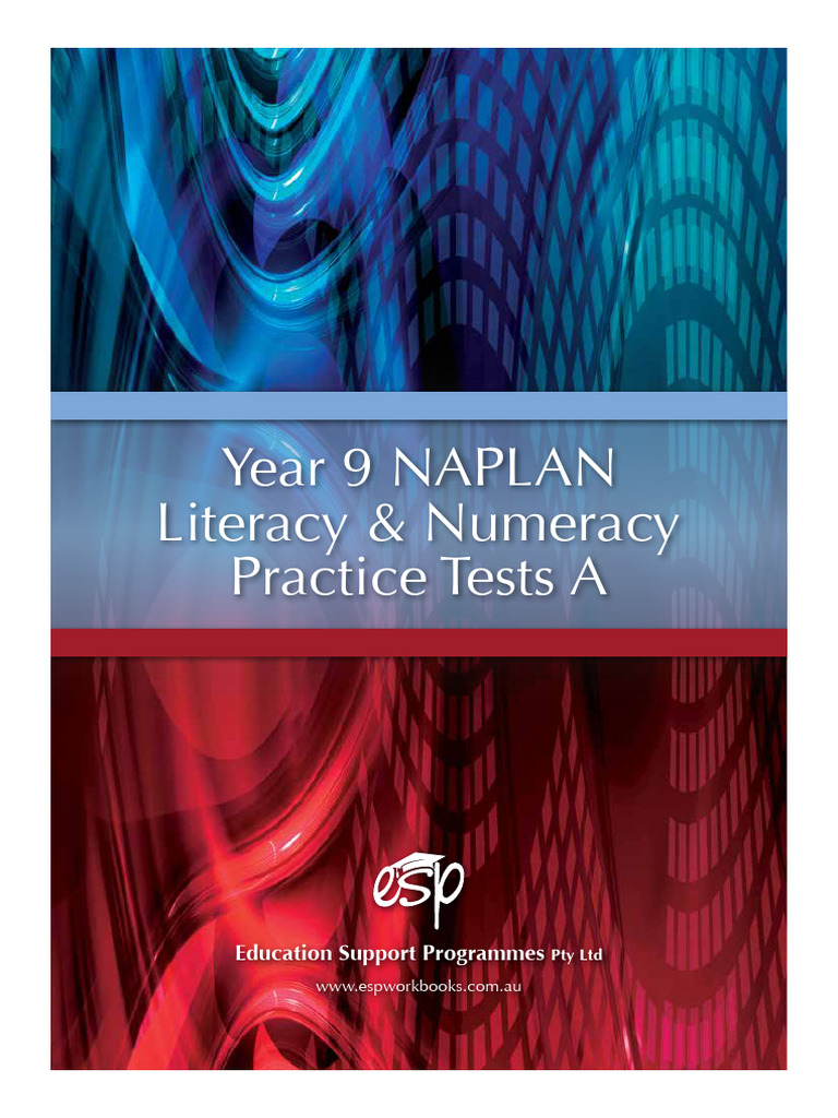 Year 9 NAPLAN Literacy Practice Test | PDF | Fat