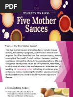 Mother Sauces Flow Chart | PDF