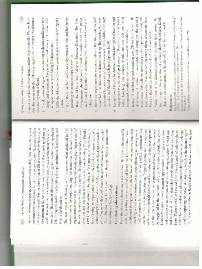 Distance Edn TVM | PDF