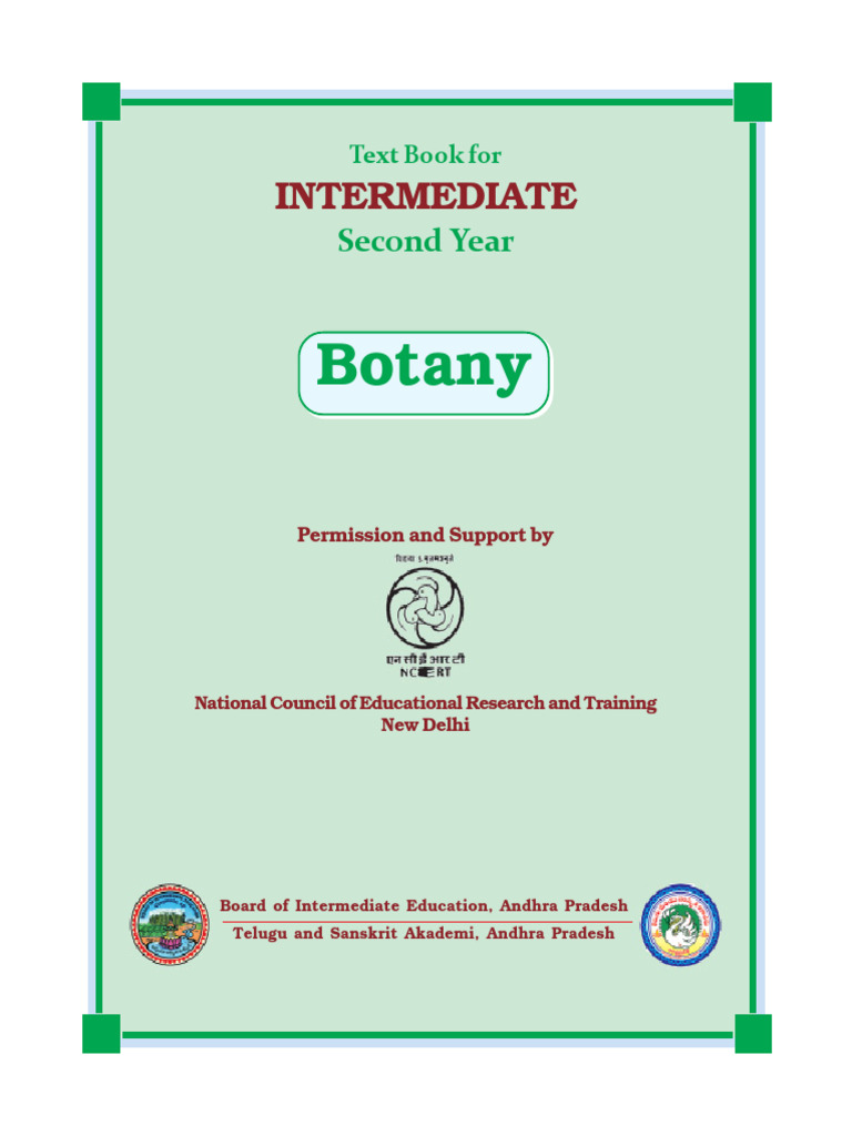 Botany-II | PDF | Biotechnology | Biology
