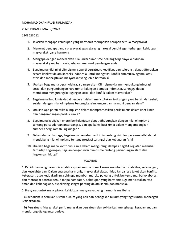 Mohamad Okan Fauzi Firmanzah - 1303623012 - PKB - Tugas Indidu - Penerapan Nilai Harmonis Untuk ...