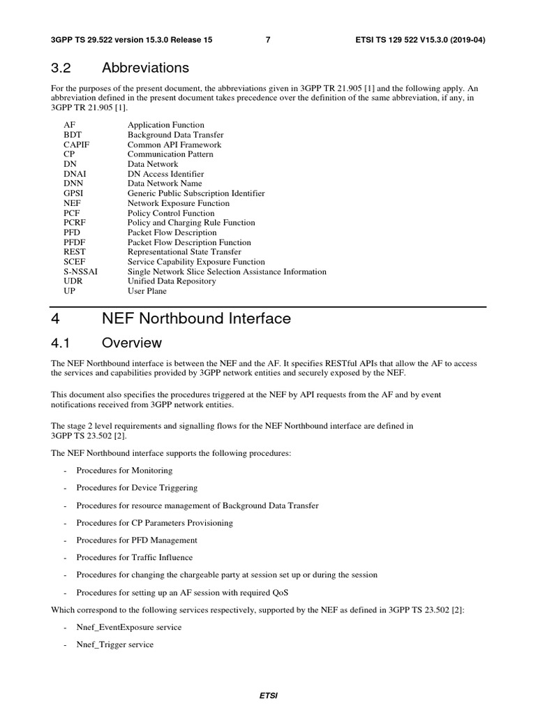 Ts - 129522v150300p 8 25 | PDF | I Pv6 | Uniform Resource Identifier