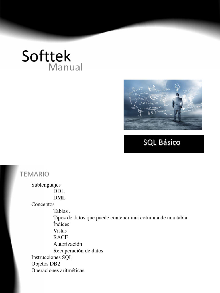 Manual SQL Basico v3 | PDF | SQL | Gestión de tecnología de la información