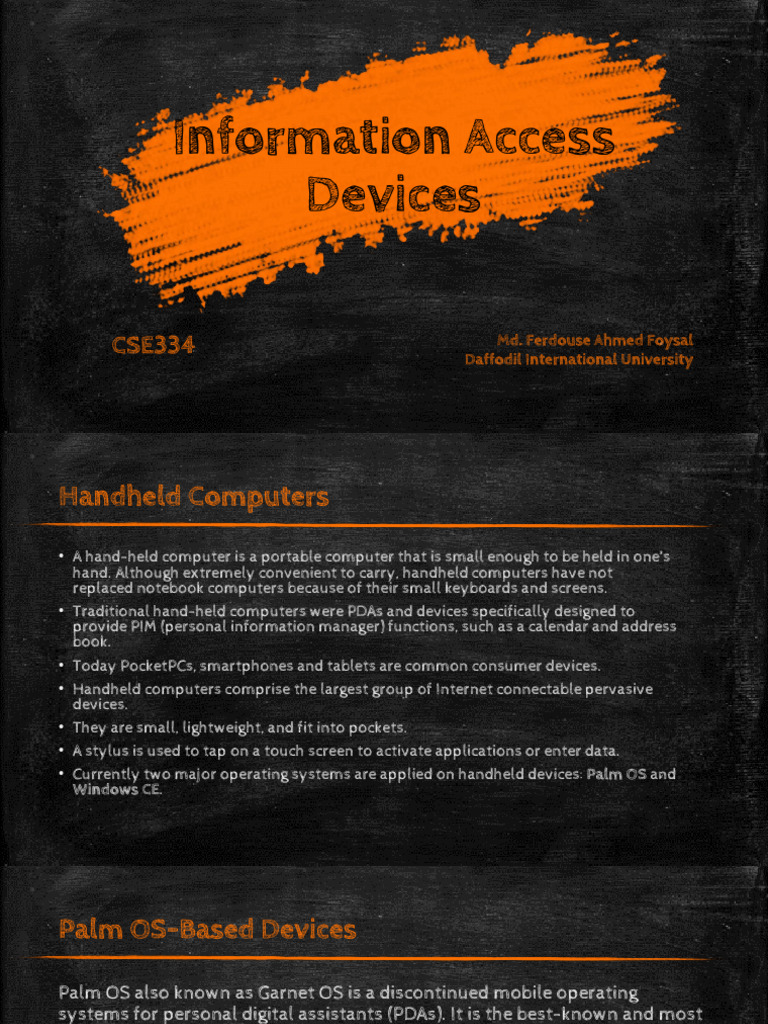 Lecture 2 Information Access Devices Dark | PDF | Mobile Phones ... Lecture 2 Information Access Devices Dark | PDF | Mobile Phones ...