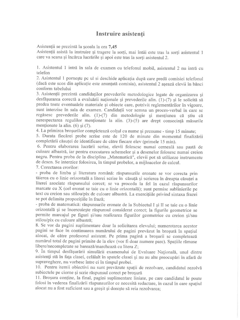 Atributii Asistenti en | PDF