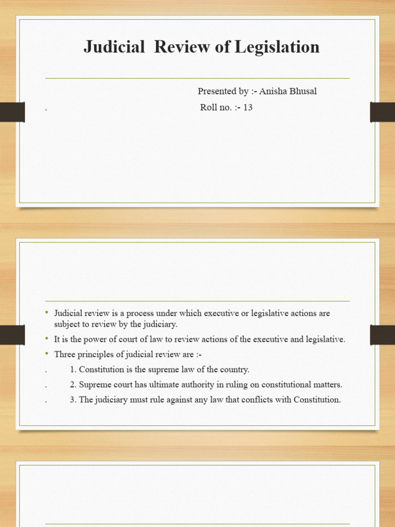 Judicial Review | PDF | Judicial Review | Constitution