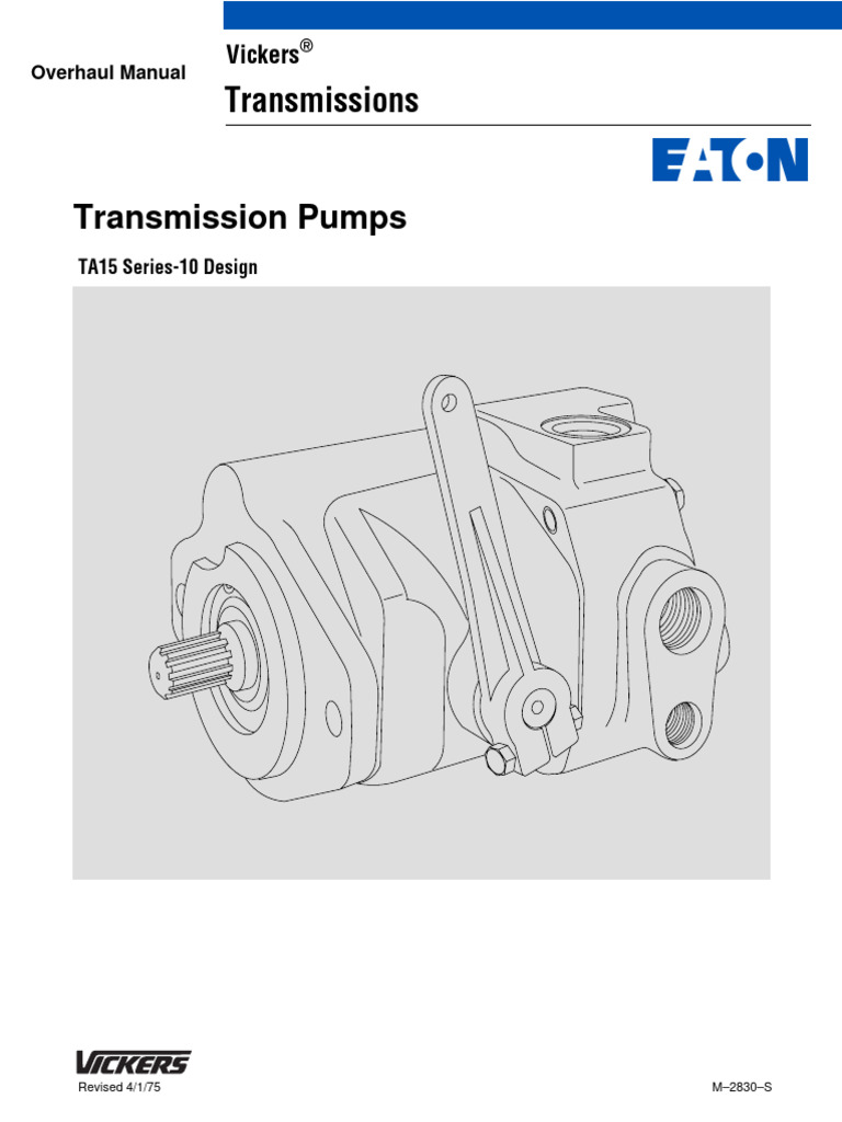 Transmission Pumps: Transmissions | PDF | Pump | Gear