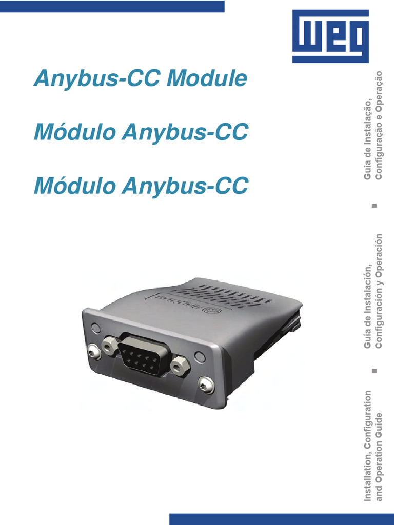 Guia de Instalação Anybus-CC | PDF | Eletrônicos | Redes de computadores