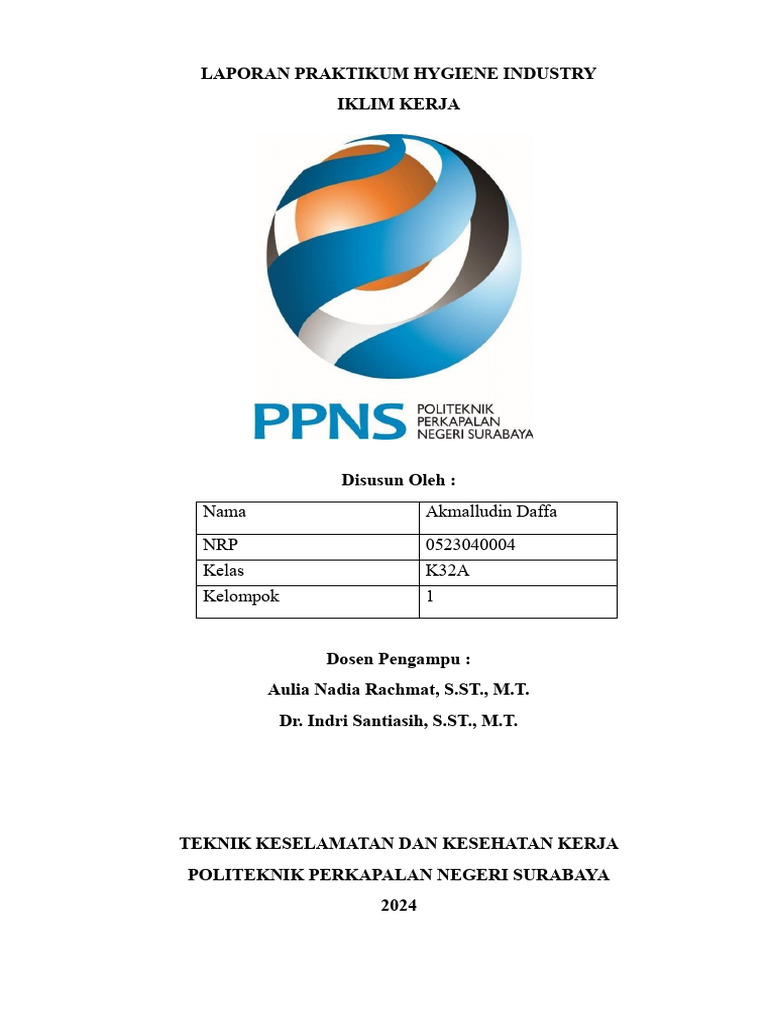 Lapend - Iklim Kerja - 0523040004 - Akmalludin Daffa | PDF