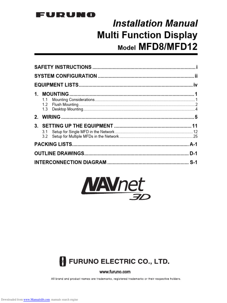 MFD 8 | PDF | Electrical Connector | Electrical Wiring