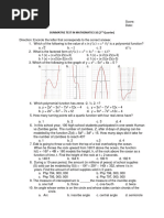 Grade 10 Math 2nd Quarter Reviewer | PDF | Triangle | Circle