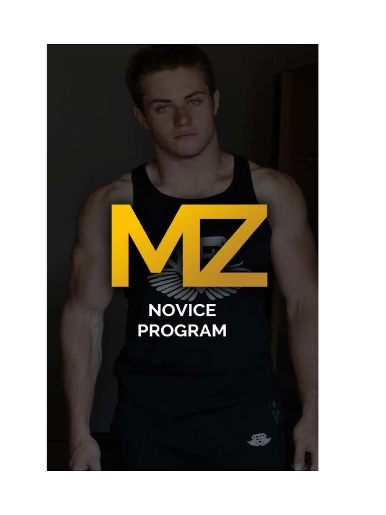 Mathew Zlat Novice Program | PDF