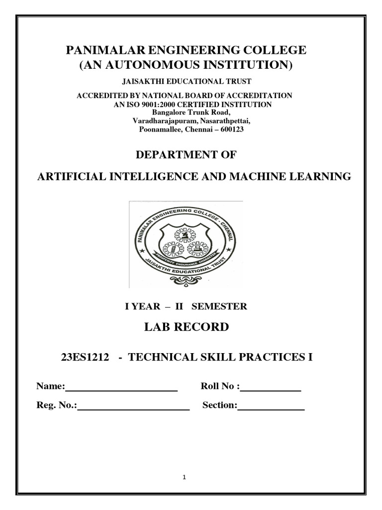 C Programming Lab Record | PDF | C (Programming Language) | Pointer (Computer Programming)