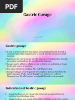 Gastric Gavage Feeding Procedure Guide | PDF | Clinical Medicine ...