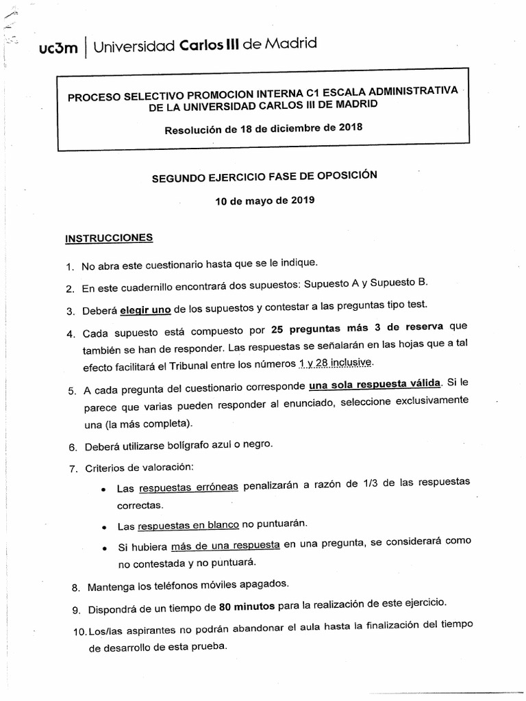 2 EXAMEN Practico Uc3m | PDF