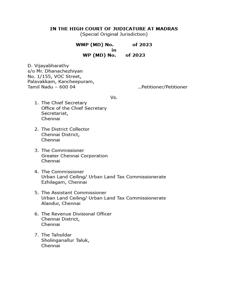 Affidavit To Amend Prayer | PDF | Writ | Affidavit