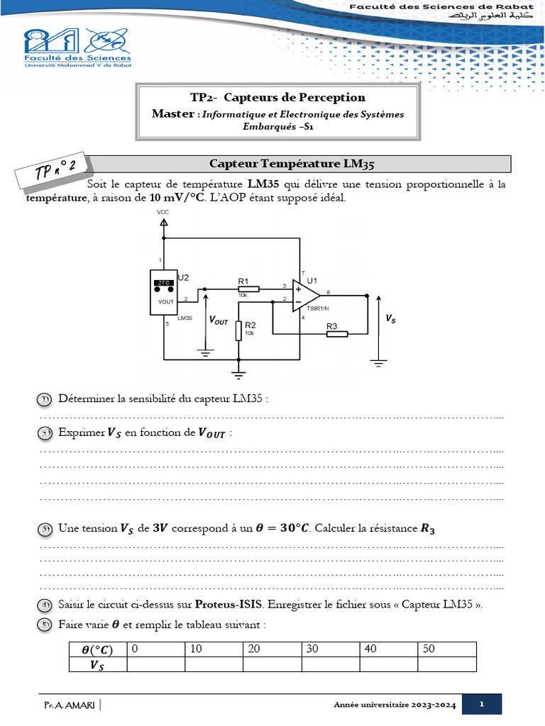 TP2-Capteurs de Perception-Master-IESE-2023-24 | PDF
