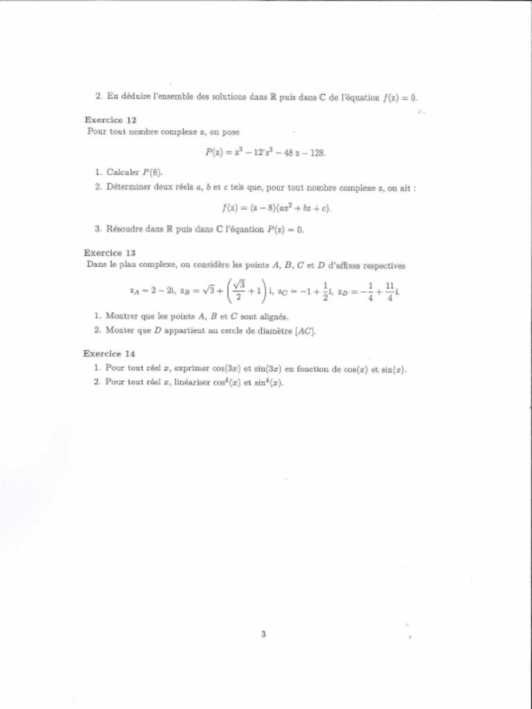 Complexes 3 | PDF