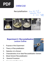 Lab Report Recrystallization | PDF | Solubility | Crystallization