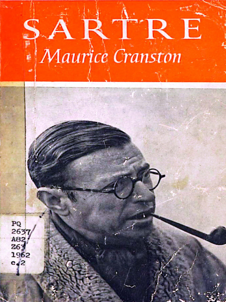 Cranston, Maurice (1970) - Sartre | PDF | Existentialism | Jean Paul Sartre