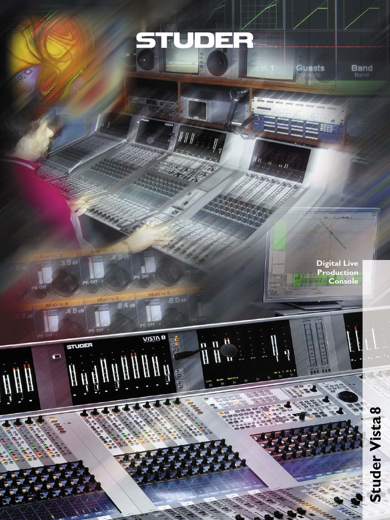 Studer Vista 8 | PDF | Sound Production Technology | Computing
