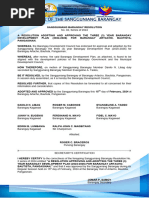 Resolution-007-2024 - ORDINANCE BDRRM PLAN | PDF | Government