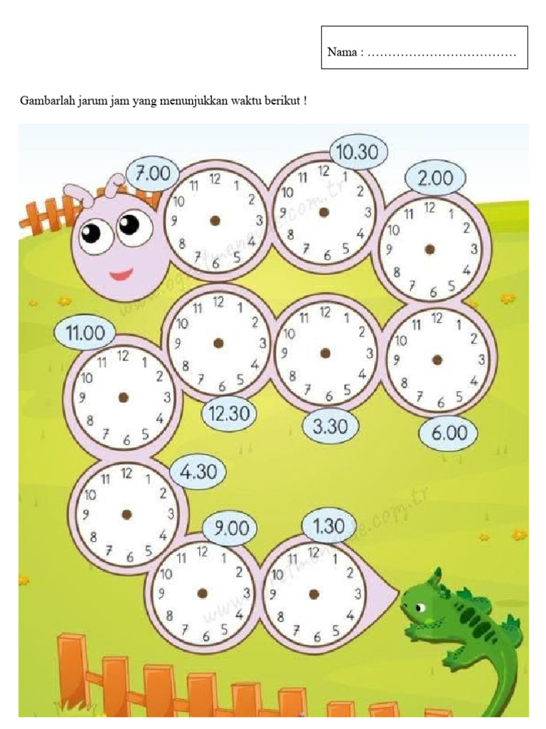 LKPD Waktu | PDF