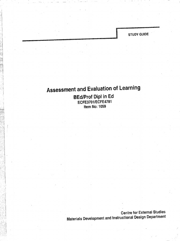 CFE 3701 Study Guide | PDF