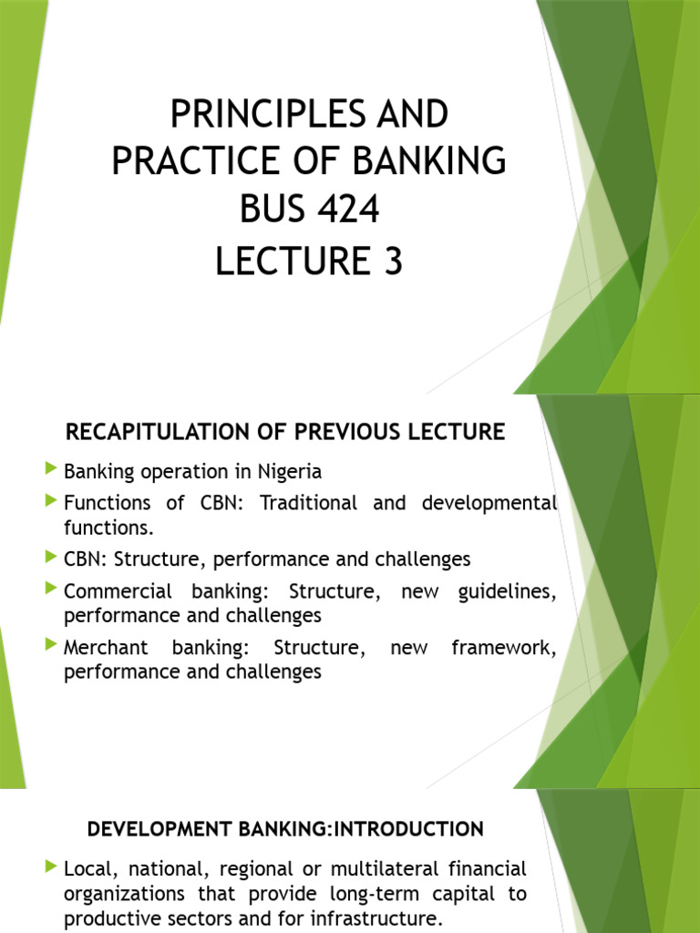 Bus 424 | PDF | Microfinance | Banks