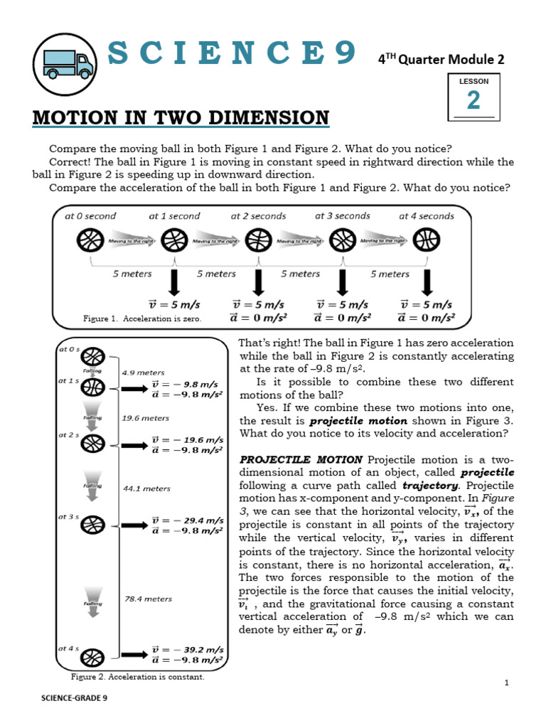 Understanding Projectile Motion Concepts | PDF | Acceleration | Velocity