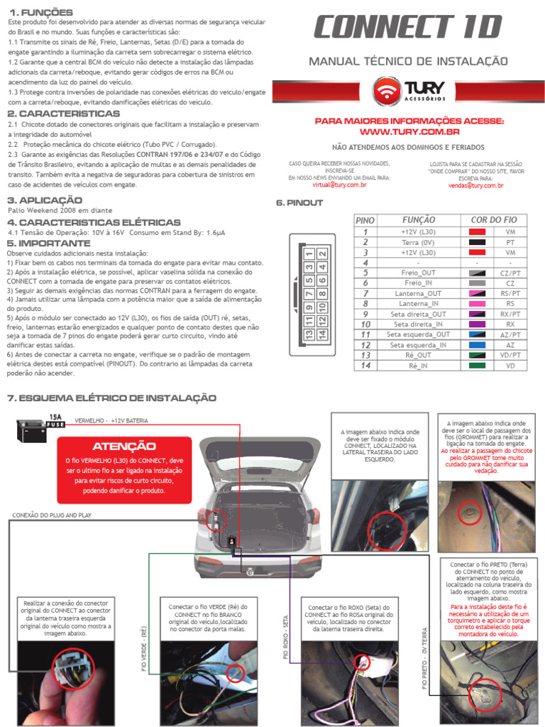 Manual Connect 1D - 949 - 22012020 | PDF | Eletricidade | Engenharia Elétrica
