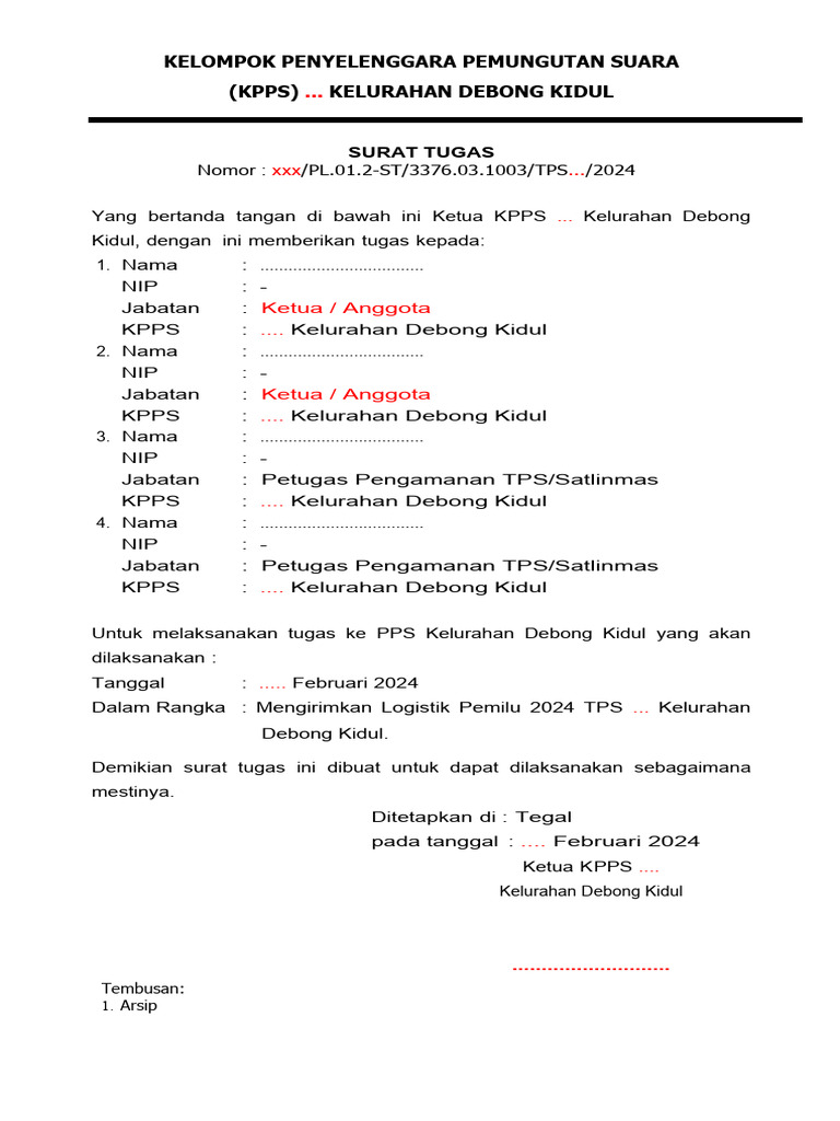 Format SPJ Kpps | PDF | Olahraga & Rekreasi | Kajian Bahasa Asing