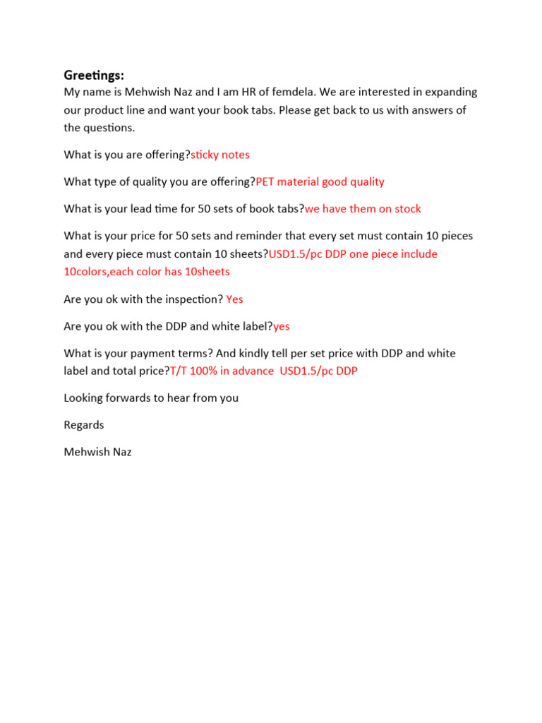 Supplier Contact Tamplet (1) (2) (1) | PDF