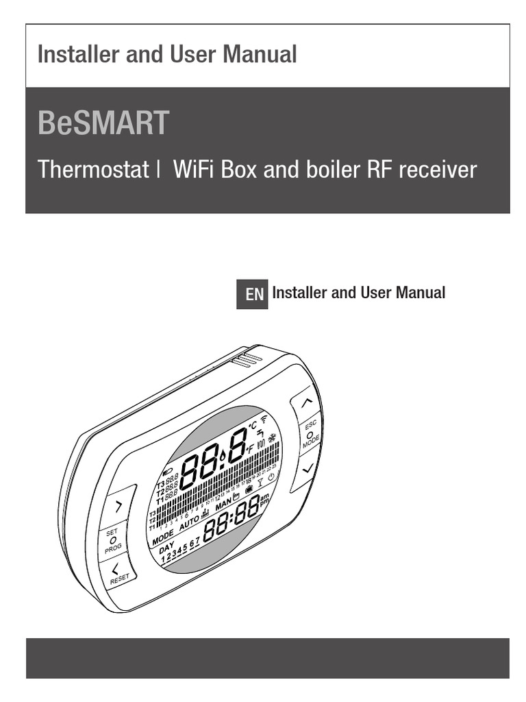 Besmart Manual | PDF | Thermostat | Wi Fi