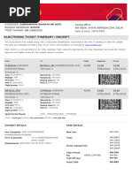 Indigo Invoice | PDF | Payments | Aviation