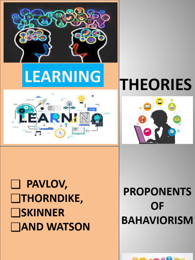 Theories of Learning | PDF | Classical Conditioning | Reinforcement