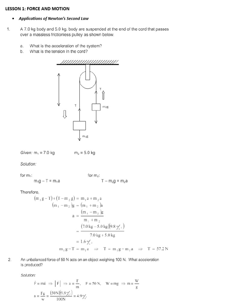 Sample Prob & Solution | PDF