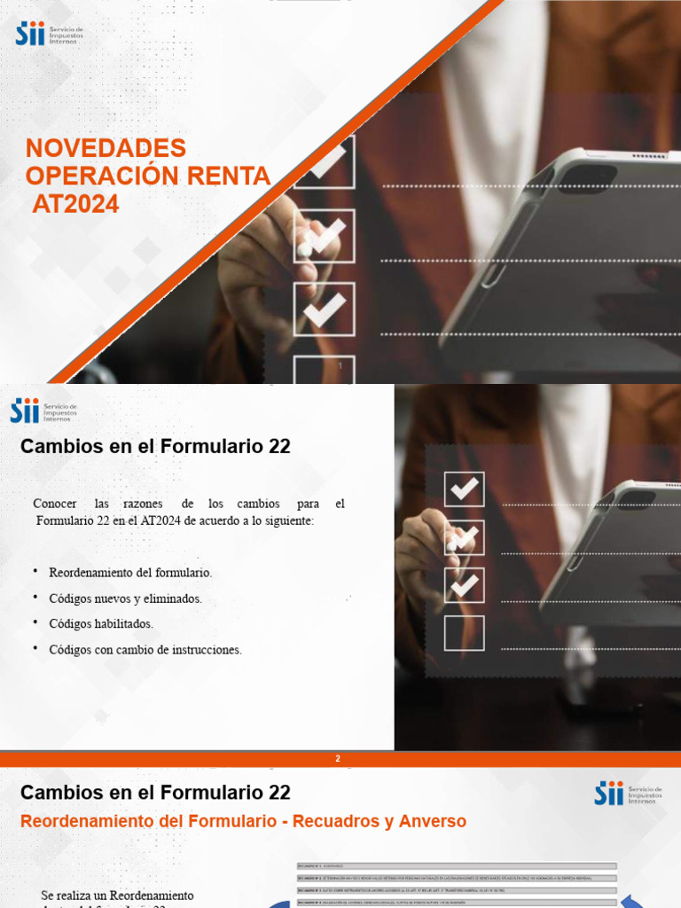 Novedades Operación Renta AT2024 CCS Compressed | PDF | Impuestos ...