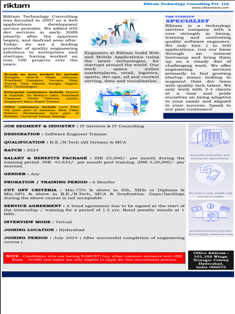 Riktam Technology Poster | PDF | Business | Technology & Engineering