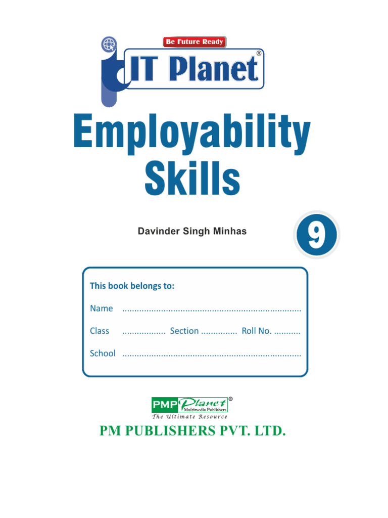 Employability Skills - Grade 9 Textbook-1-1 | Download Free PDF ...