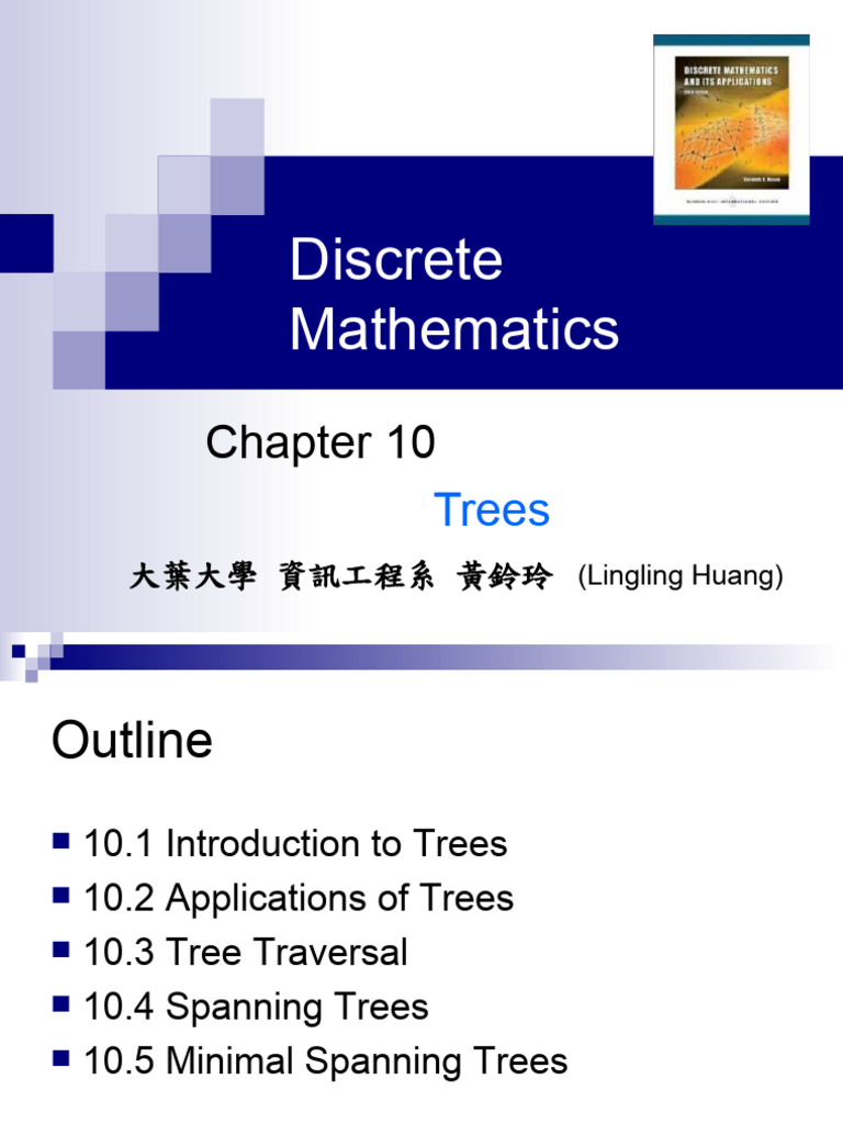 Discrete Mathematics: Trees | PDF | Algorithms And Data Structures | Combinatorics