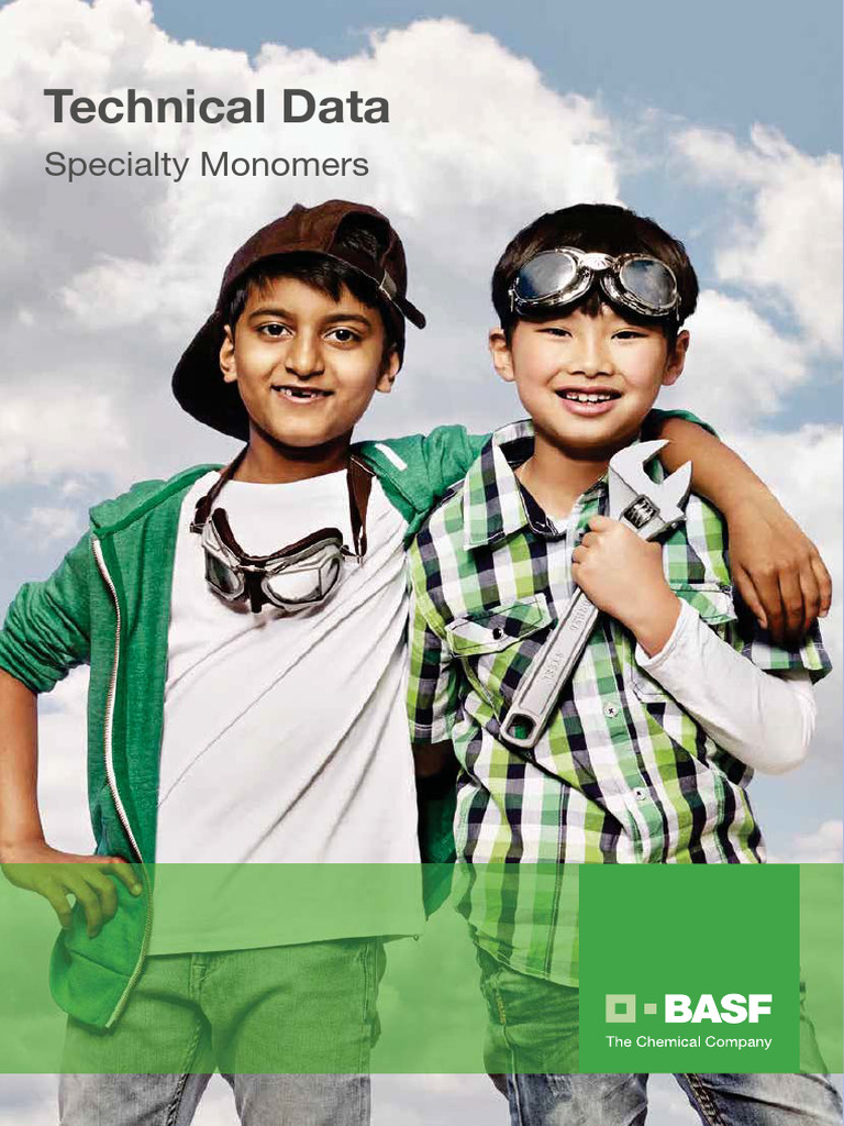 Brochure of BASF Specialty Monomers | PDF | Physical Sciences | Physical Chemistry
