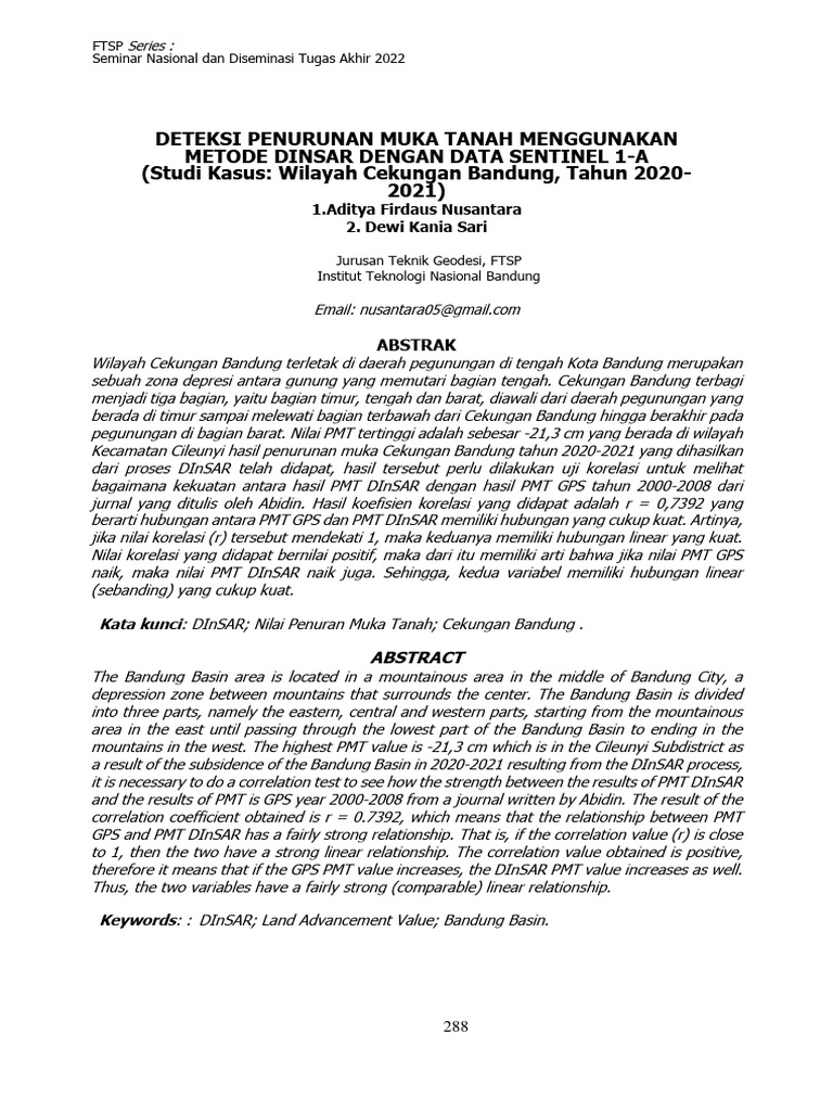 31.+Deteksi+Penurunan+Muka+Tanah+Menggunakan+Metode+Dinsar+Dengan+Data ...