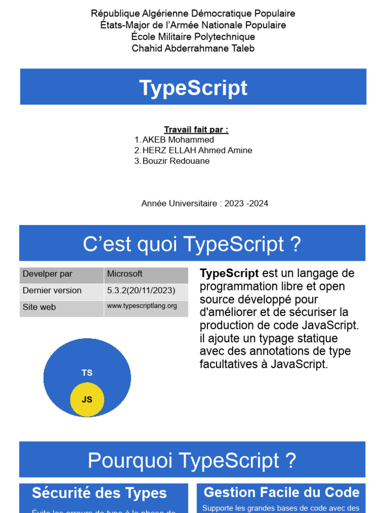 Typescript Web Pdf Javascript Programmation Informatique