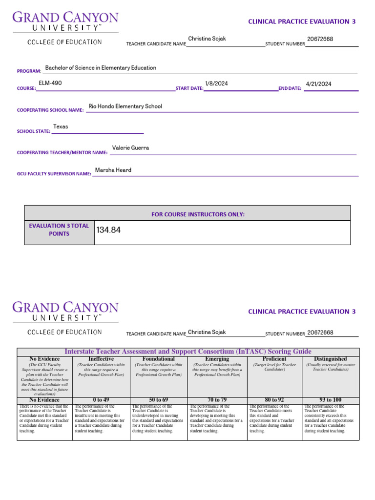 Eval 3 | PDF | Educational Assessment | Teachers